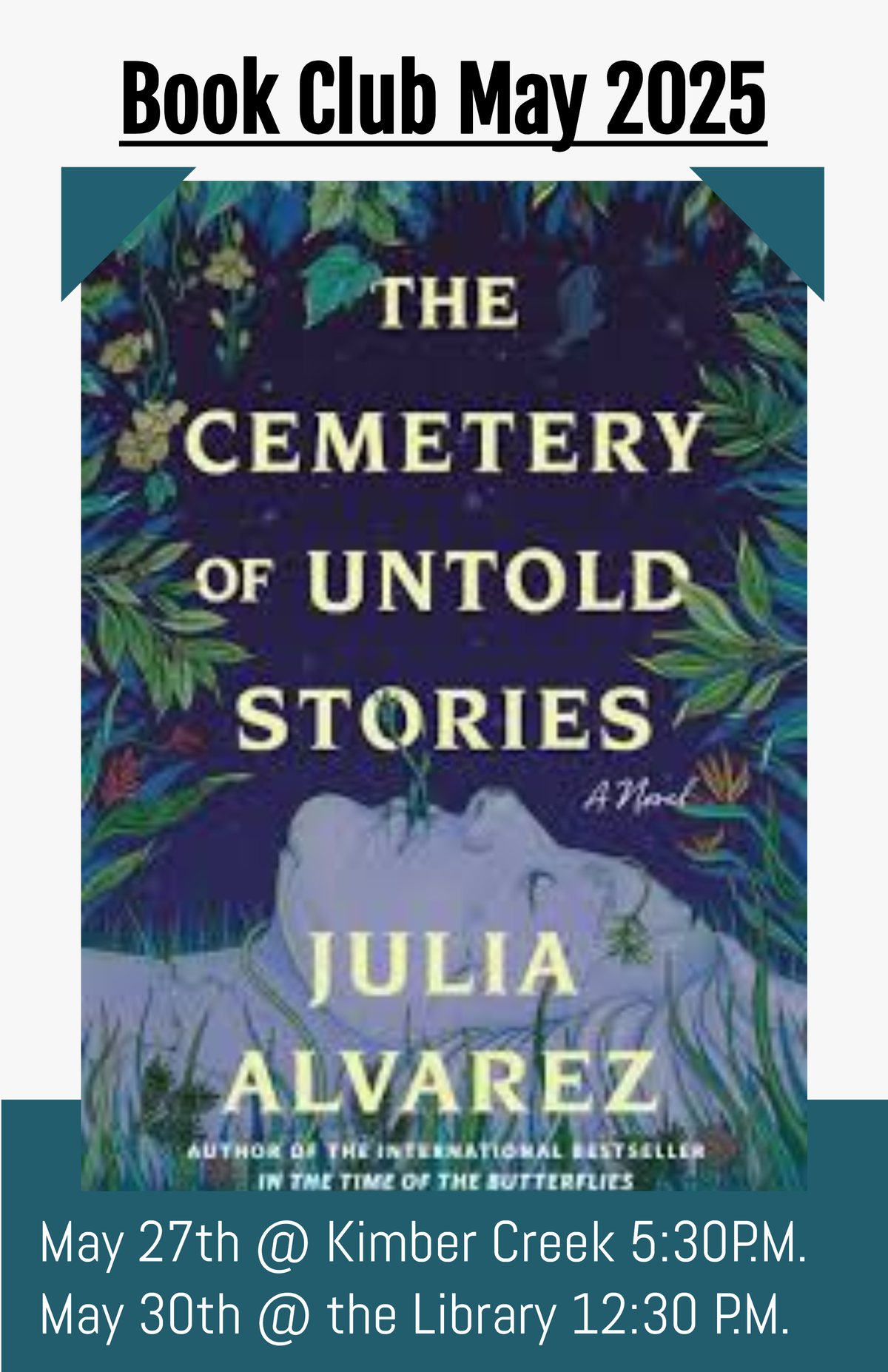 5- May 2025 Book Club Flyer.png — Bowie Public Library